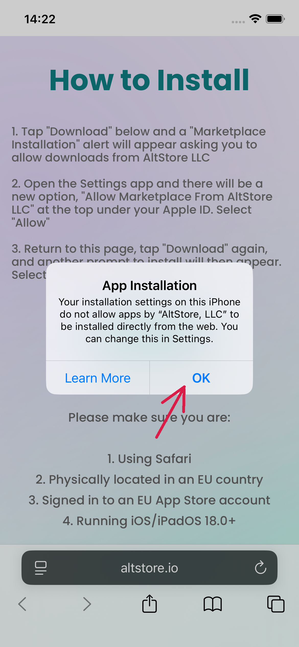 Delta media player - Guide for Delta Media Player - iOS installation process on iPhone/iPad